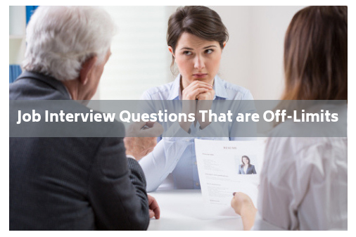 Job Interview Questions That are Off-Limits - California Labor Law Blog